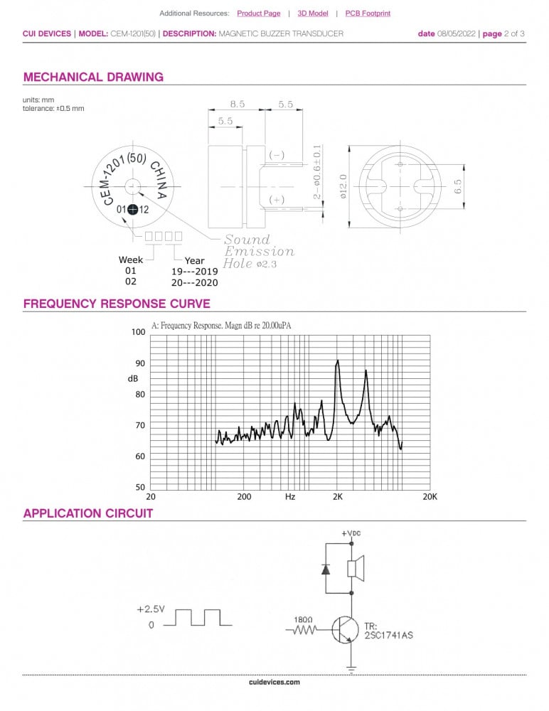 CEM-1201(50) datasheet page 2