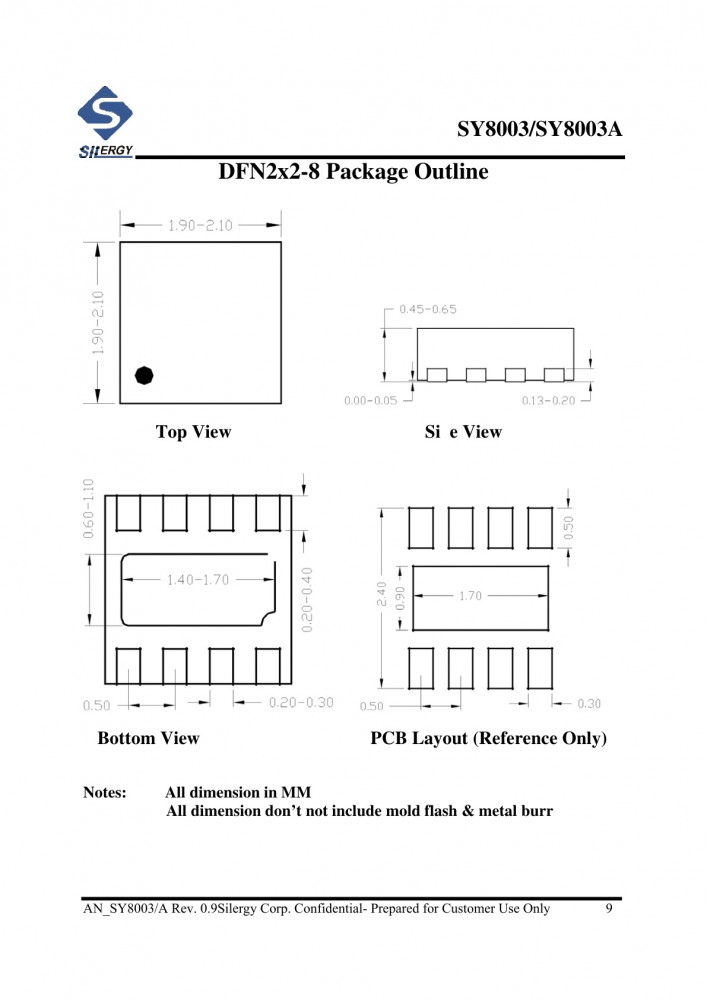 SY8003ADFC datasheet page 9