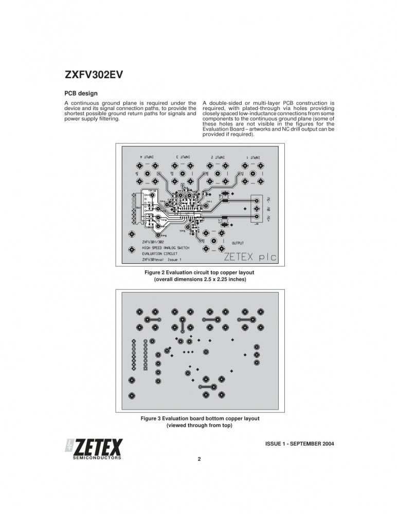 ZXFV302EV top copper layout