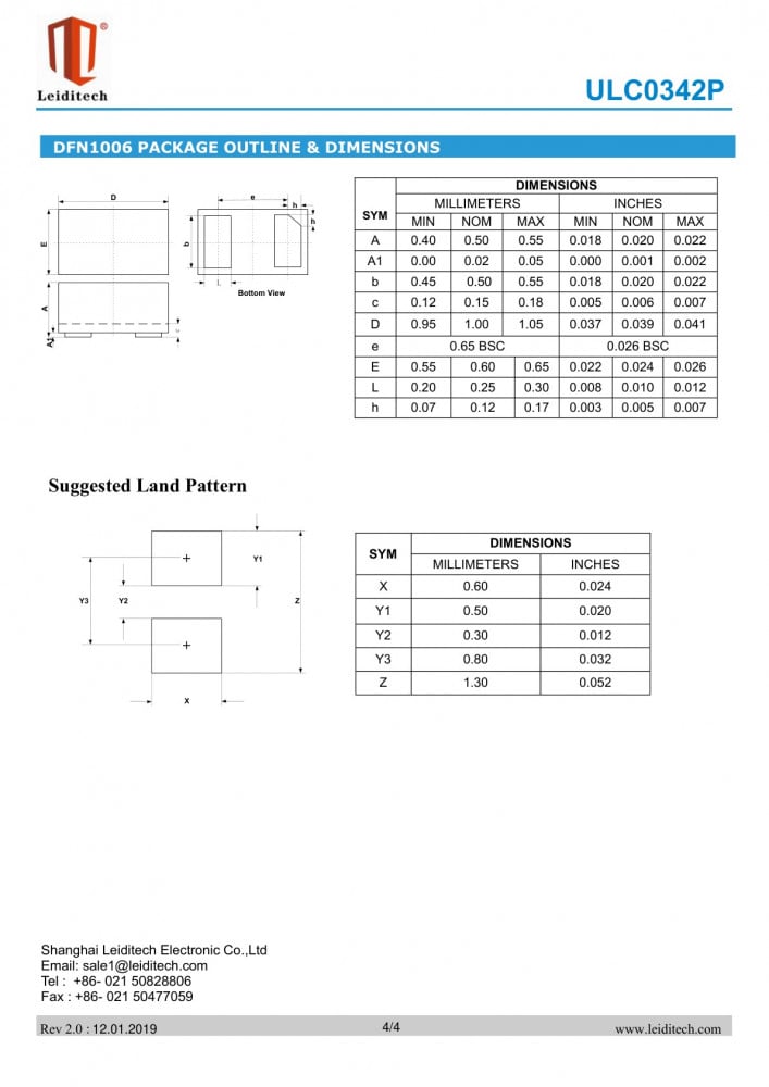 ULC0342P datasheet page 4