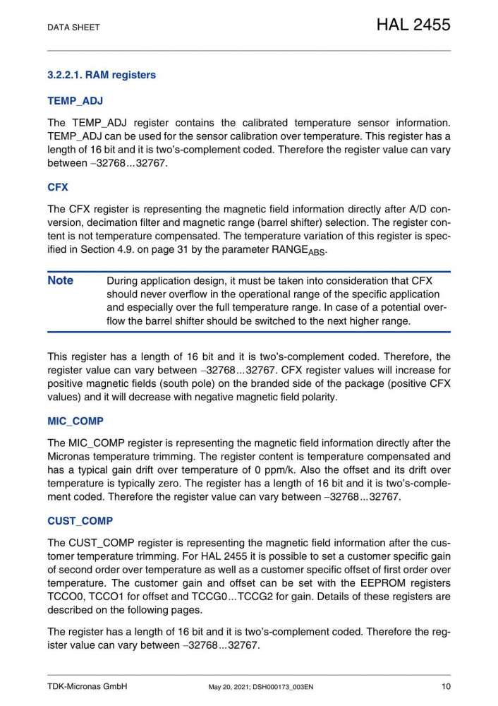 HAL 2455 document page 10