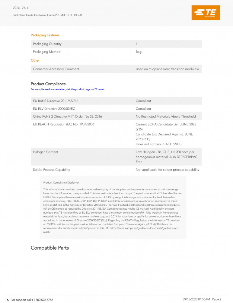 2226127-1 technical document page 2