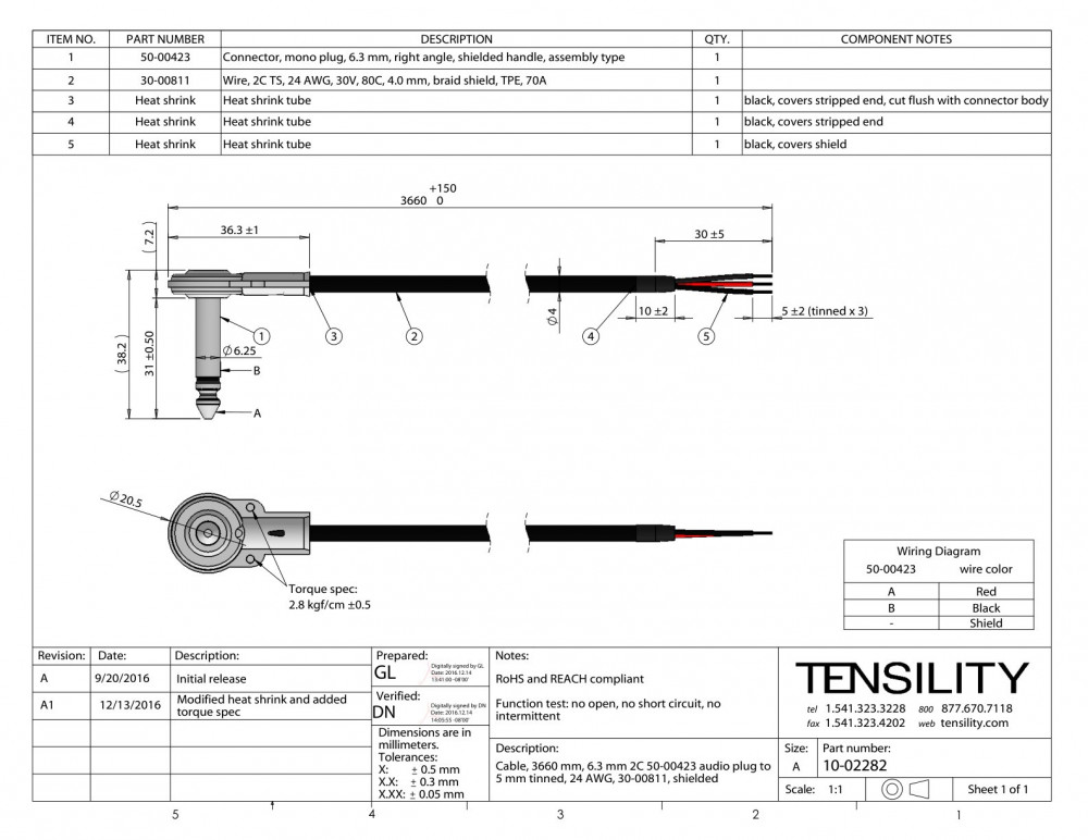 Tensility International 10-02282 product drawing