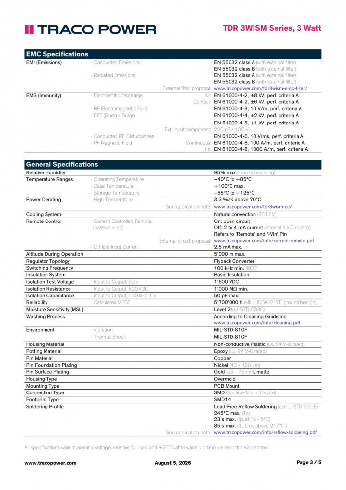 TDR 3WISM technical document page 3