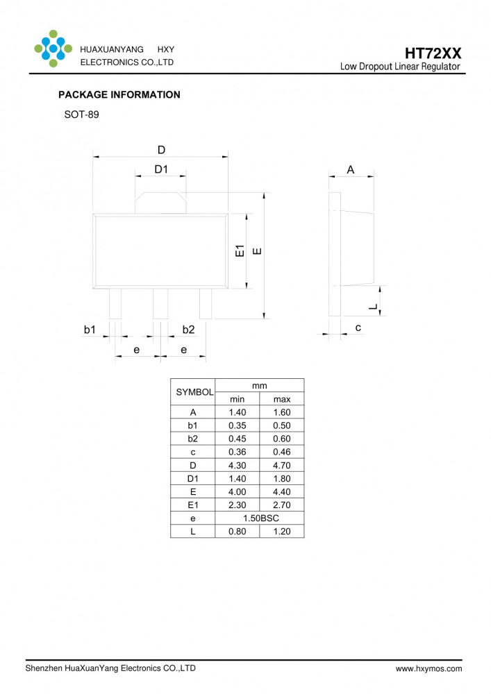 HT7233 datasheet page 4