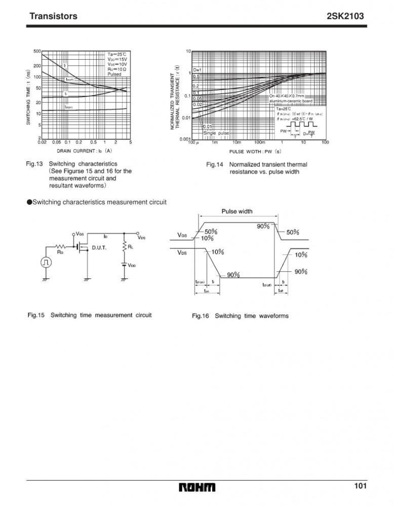 2SK2103T100 technical document page 4