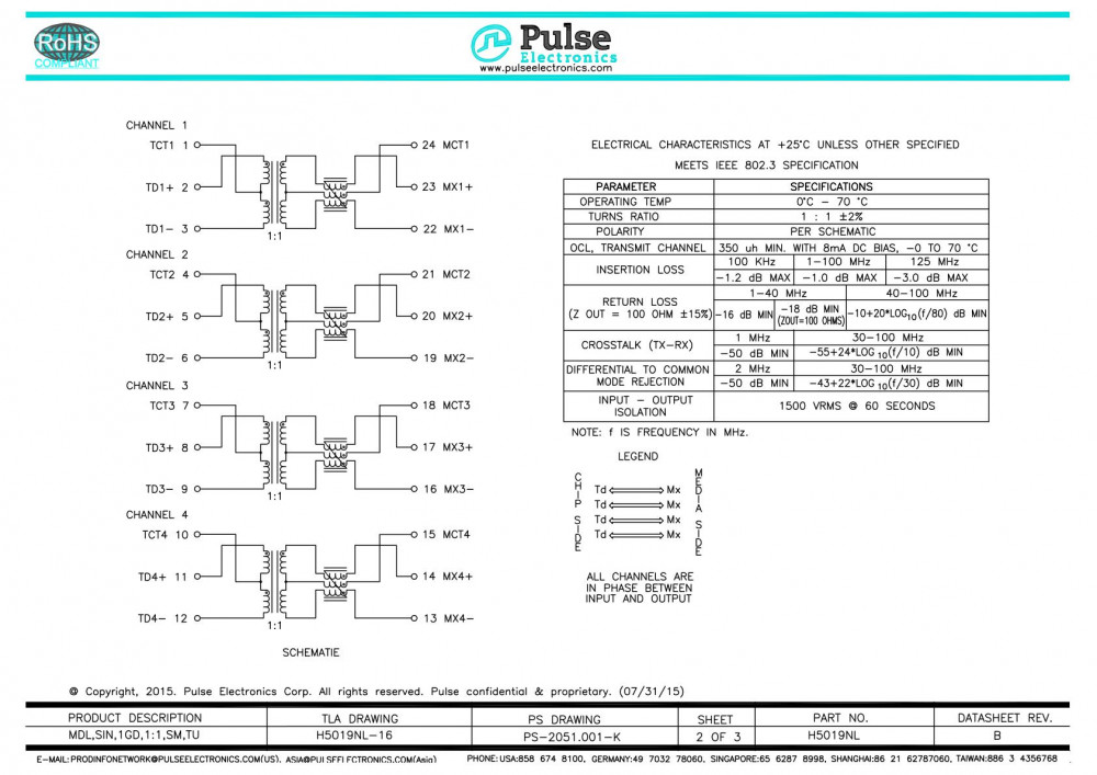 H5019NLT datasheet page 2