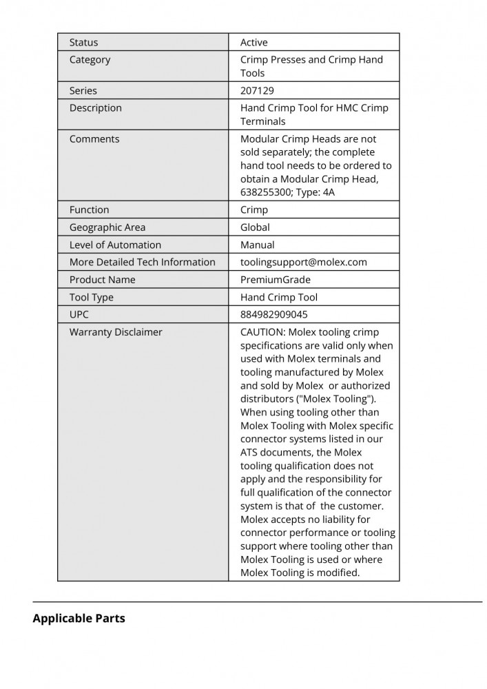 Product document image, page 2
