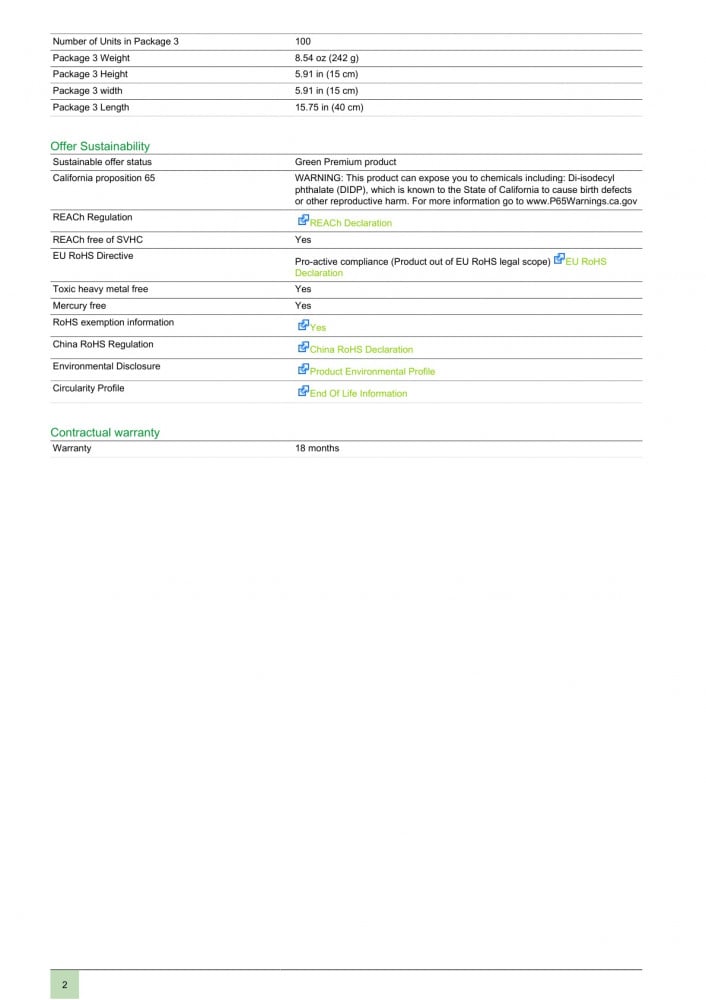 ZBA7131 technical document page 2