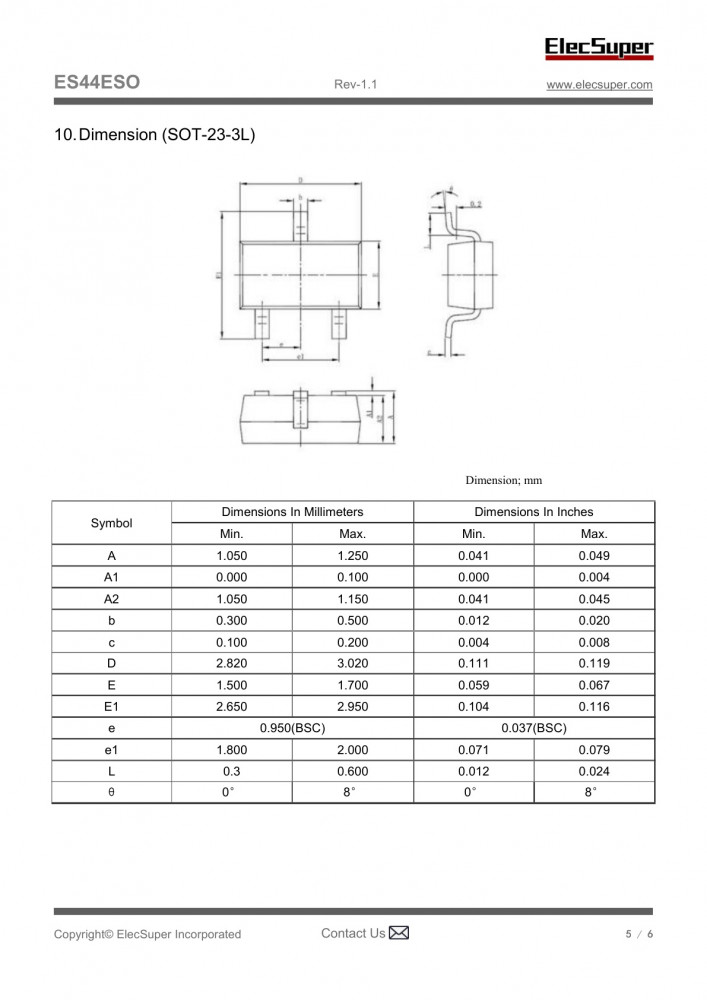 ES44ESO datasheet page 5