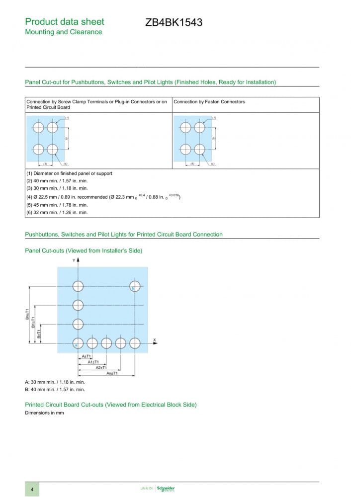 ZB4BK1543 technical document page 4