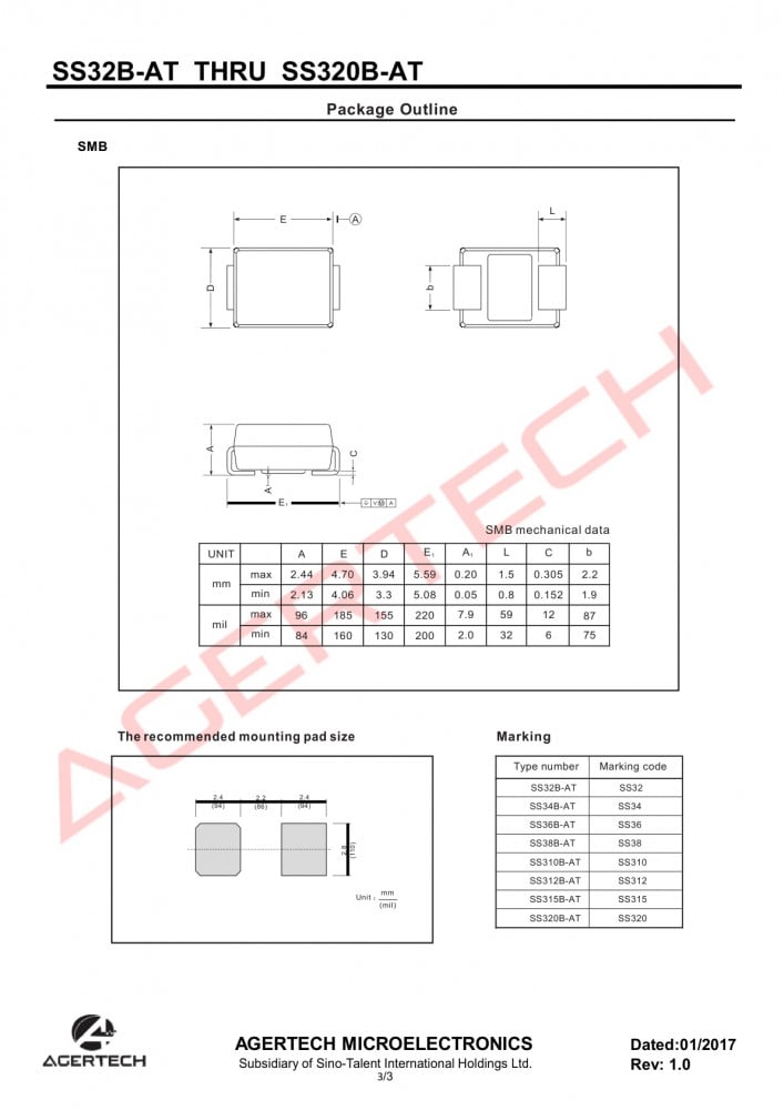 SS36B-AT datasheet page 3