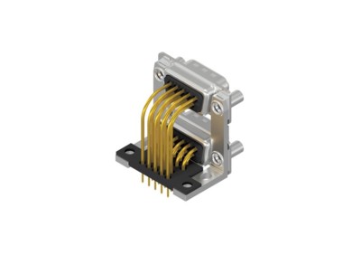 D-SUB Dual Port • Dual port 25-pos. /25-pos. • Dual port socket upper / Socket bottom • Solder pin angled .625