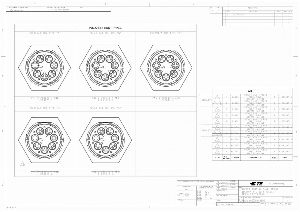 TE Connectivity 1-293687-3 drawing page 2