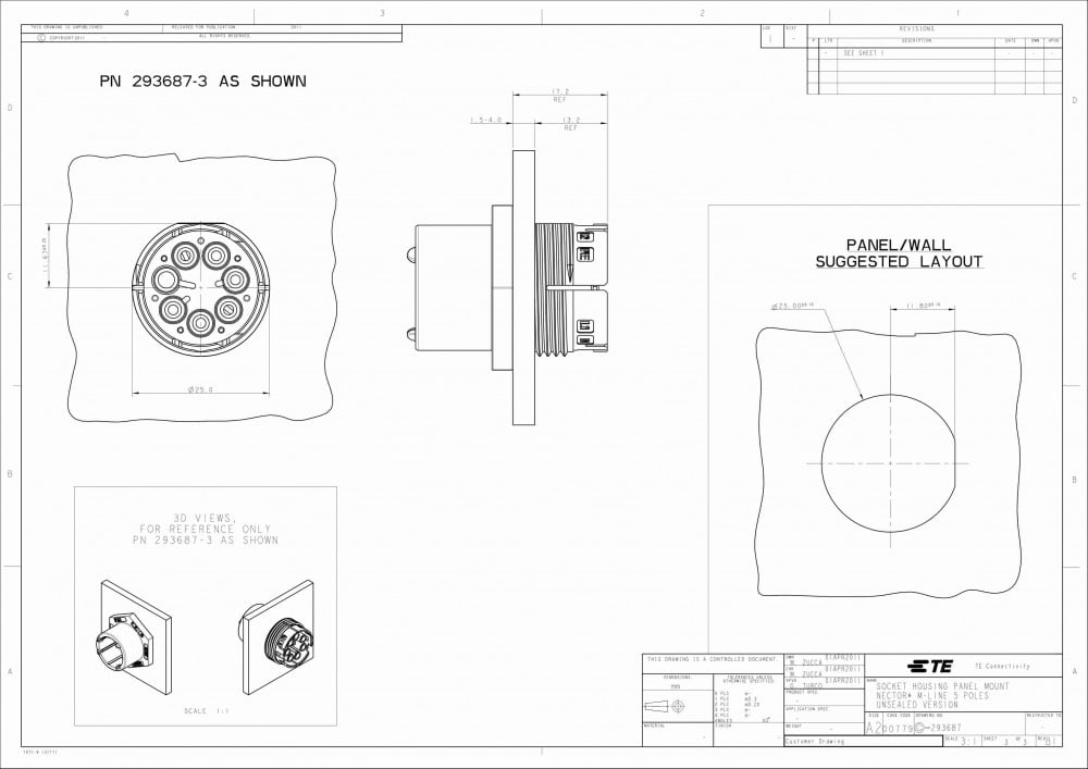 TE Connectivity 1-293687-3 drawing page 3