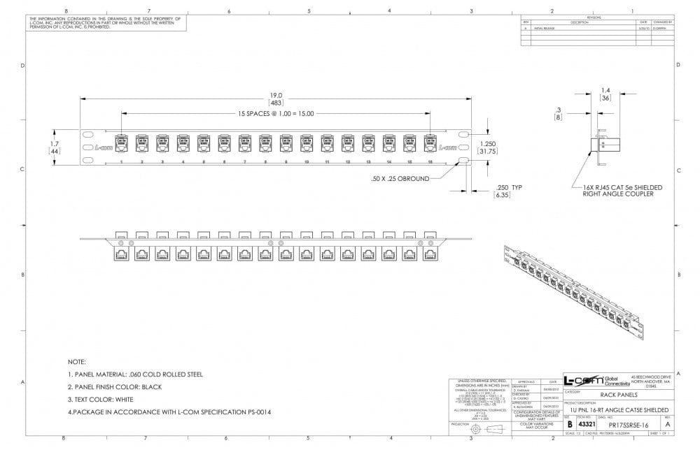PR175SR5E-16 product document page