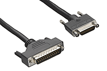 Commercial Micro-D, CMD Single Ended, 15 Circuits, Female - Pigtail, 0.46m Length