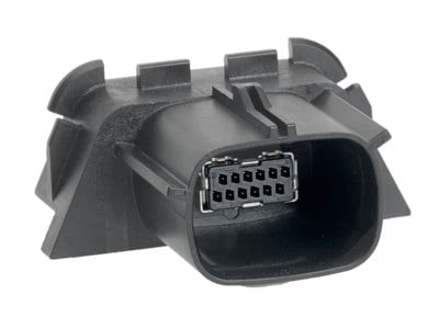 .635mm, 1.50mm, Power CMX Connector, 55 Circuits, Right Wire Output, Brown Coding