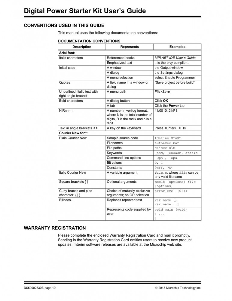 DM330017-2 user guide page 10