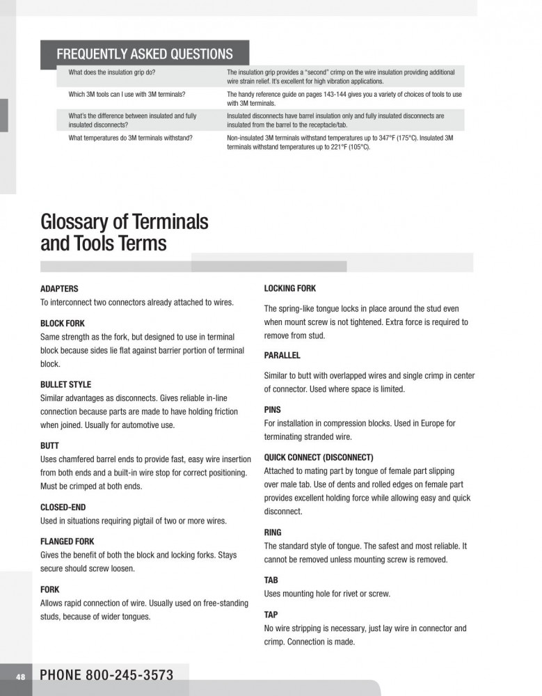 3M terminal catalog page 2