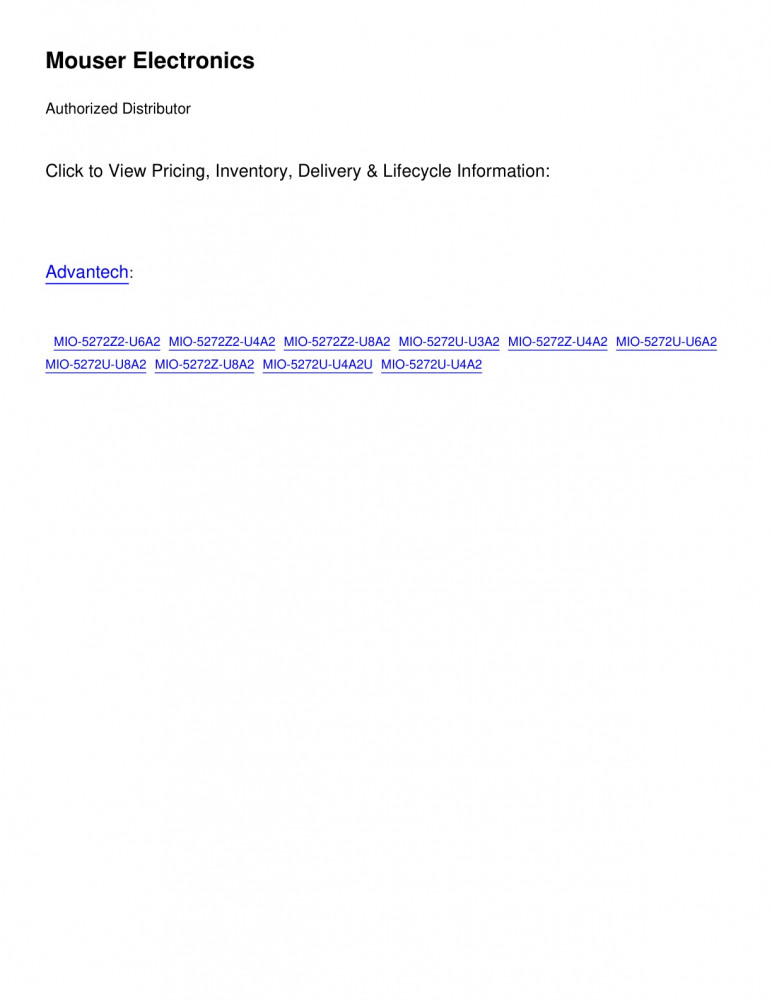 MIO-5272 technical document page 7
