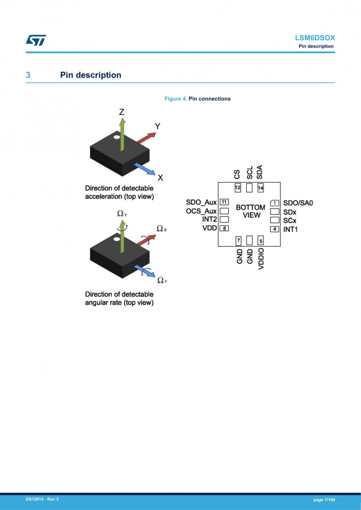 LSM6DSOXTR document page 7