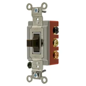 Double Pole Double Throw Toggle Switch, Extra Heavy Duty, 20A 120/277V AC for sale