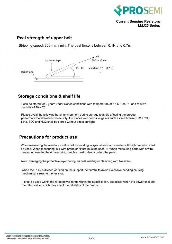 LMJ25NF2P0R003 technical document page 6
