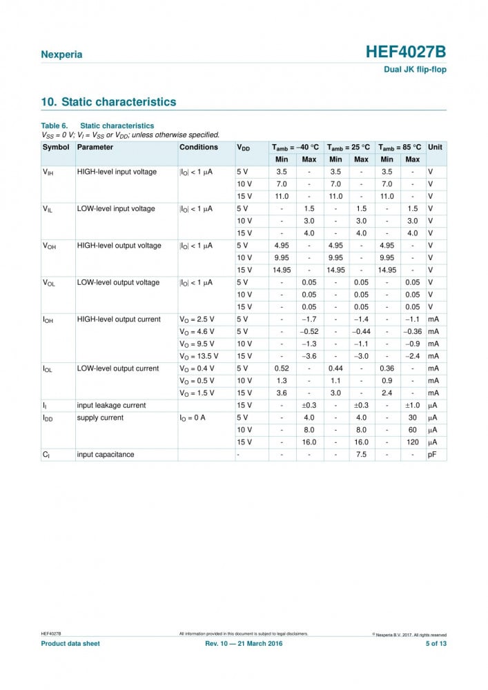 HEF4027BT,652 datasheet page 5