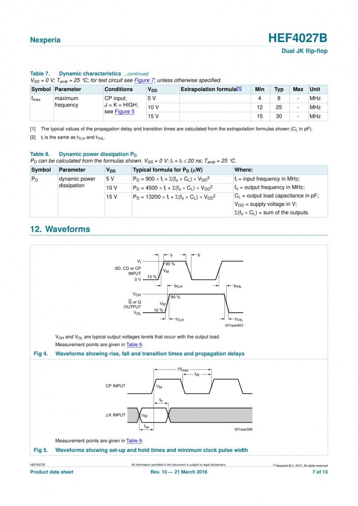 HEF4027BT,652 datasheet page 7