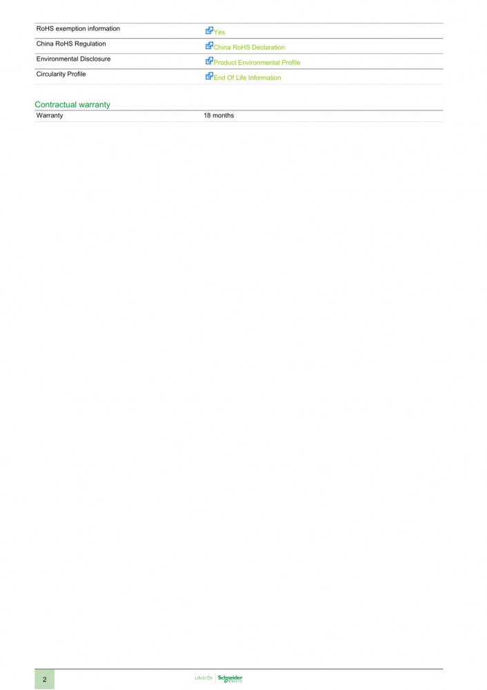 9001B25 technical document page 2