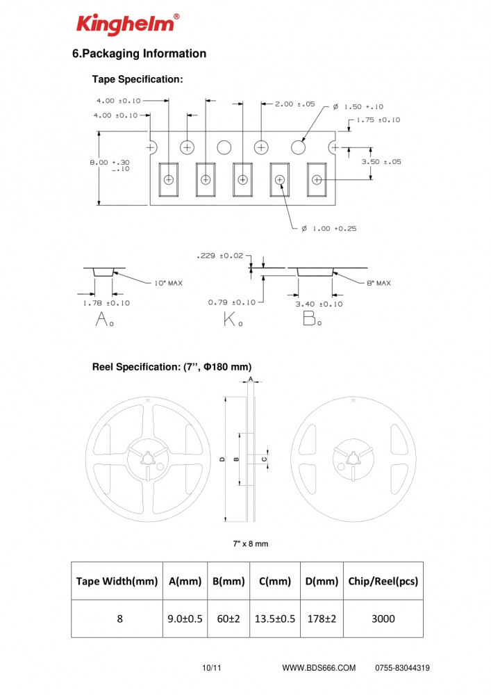 KH-3216-H0209 datasheet page 10