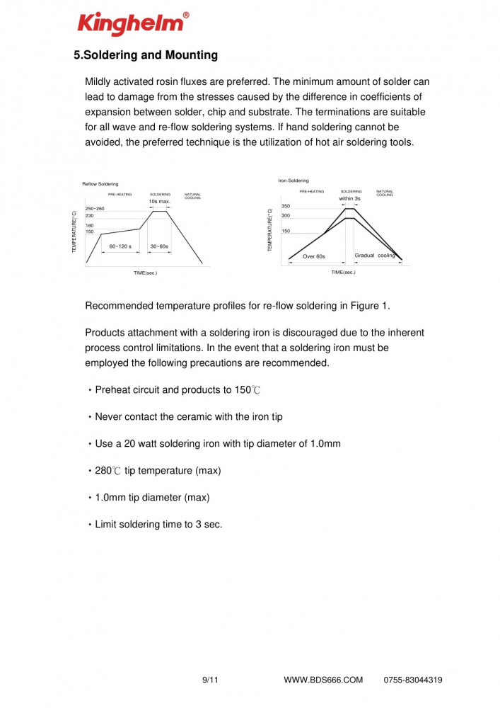 KH-3216-H0209 datasheet page 9