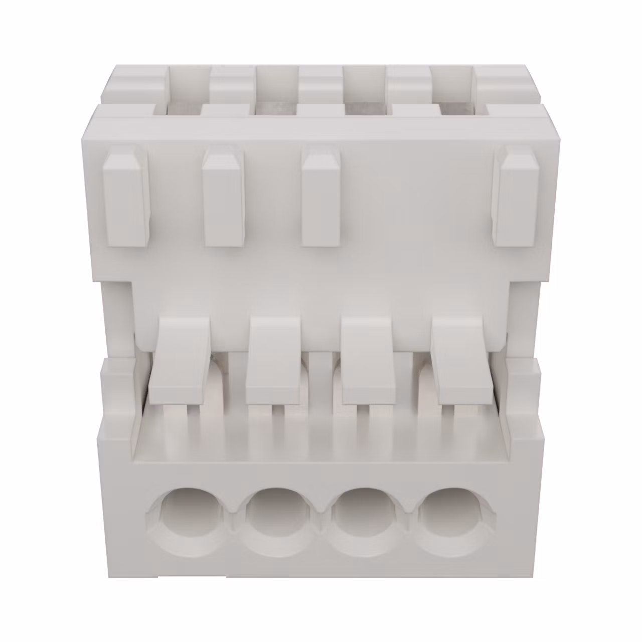 Appli-Mate RAST 2.5 IDT Housing, 2.50mm Pitch, Direct/Indirect, Female, 4 Circuits, Position Key D Removed for sale