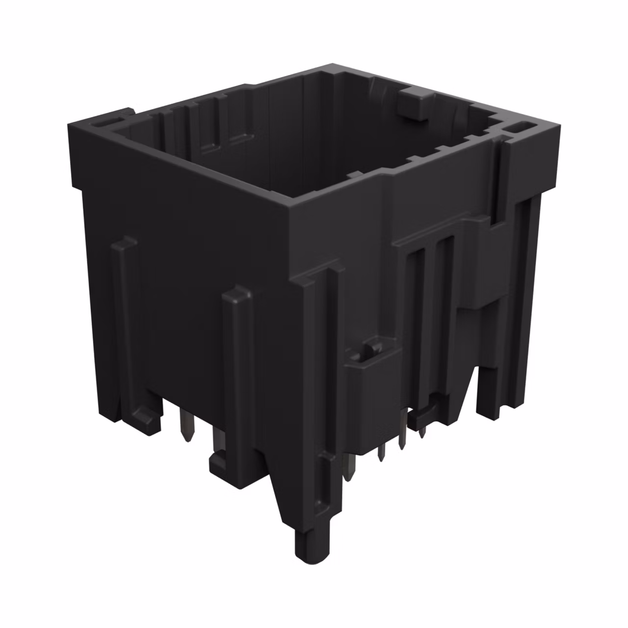 stAK50h Vertical Hybrid Header, 25 Circuits, Key 4, Dark Gray, Tube for sale