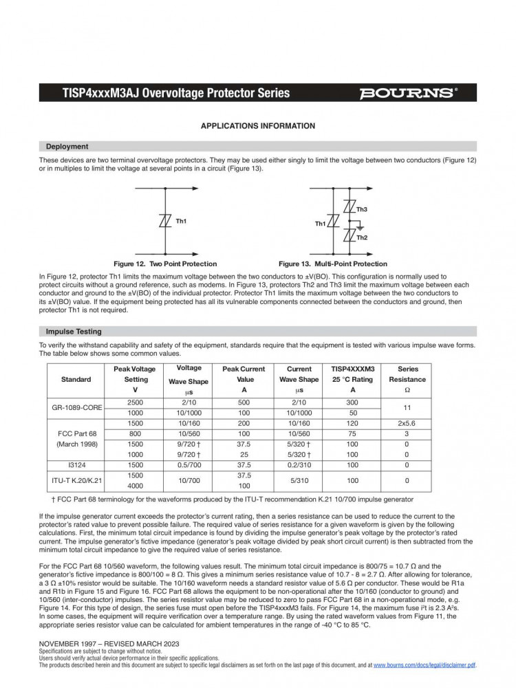 BOURNS TISP4125M3AJR-S datasheet page 9