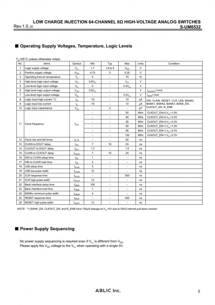 S-UM6532 datasheet page 5