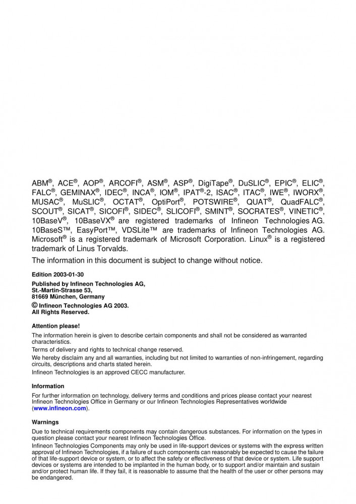 PSB3186F datasheet page 2