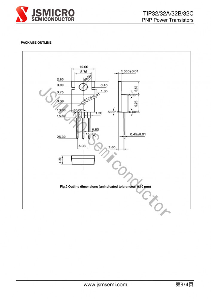 TIP32C datasheet page 3