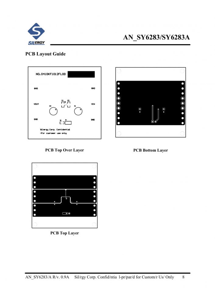 SY6283ADRC datasheet page 8