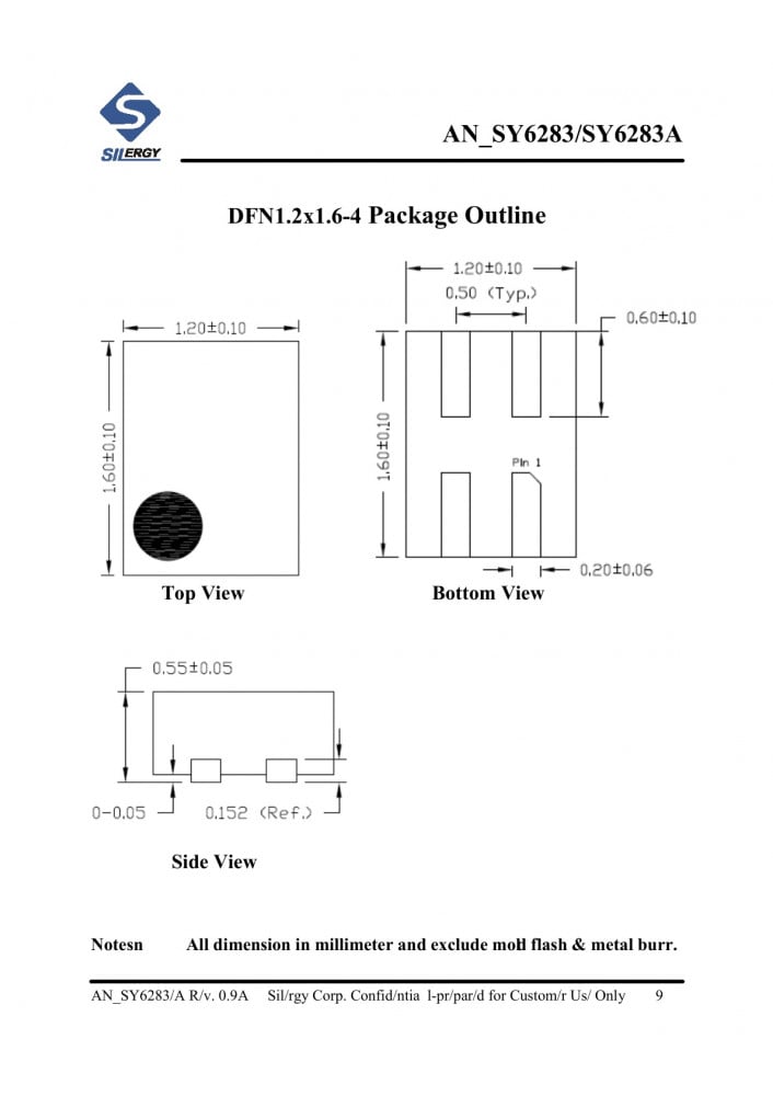 SY6283ADRC datasheet page 9