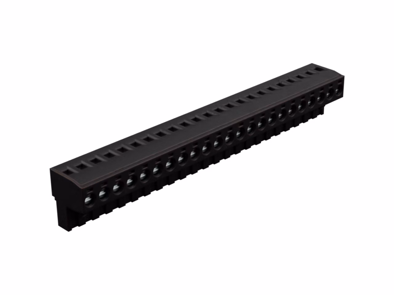 5.08mm Pitch Eurostyle Horizontal Plug, with Standard Imprinting, Black, 23 Circuits for sale