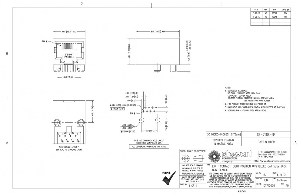 SS-7188-NF technical document page