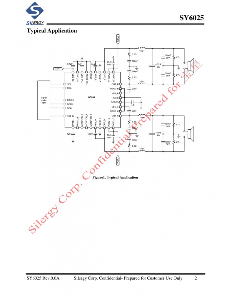 SY6025QHC datasheet page 2