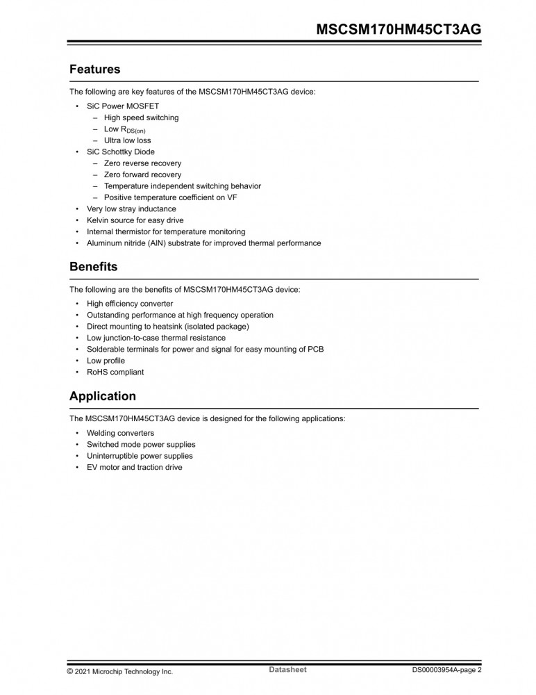 MSCSM170HM45CT3AG document page 2
