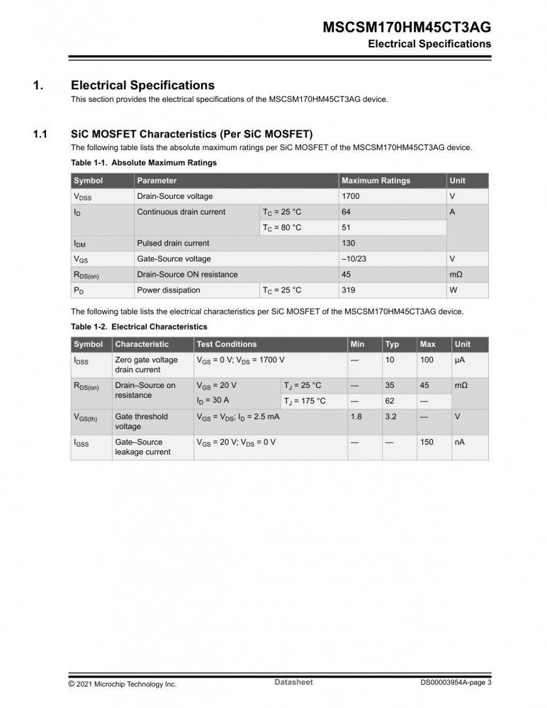 MSCSM170HM45CT3AG document page 3