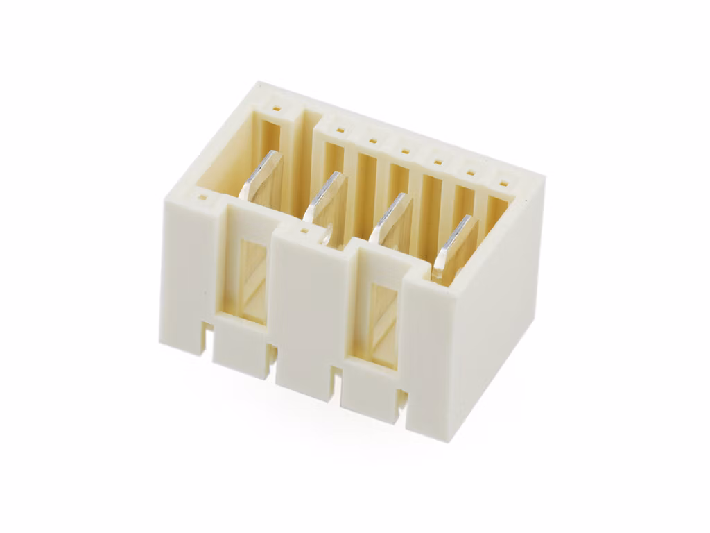 SL Wire-to-Board Header, Surface Mount, Single Row, Vertical, 3.05mm Pocket, Shrouded, 10 Circuits, Tin (Sn) Plating