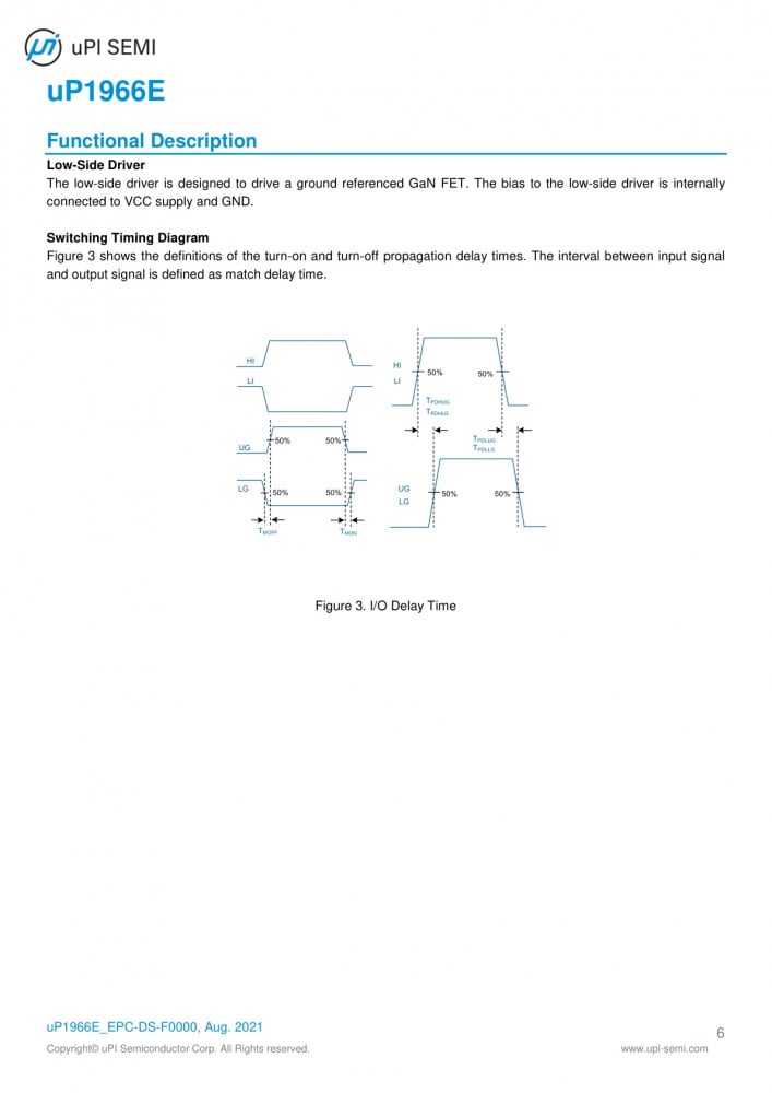 uP1966E datasheet page 6