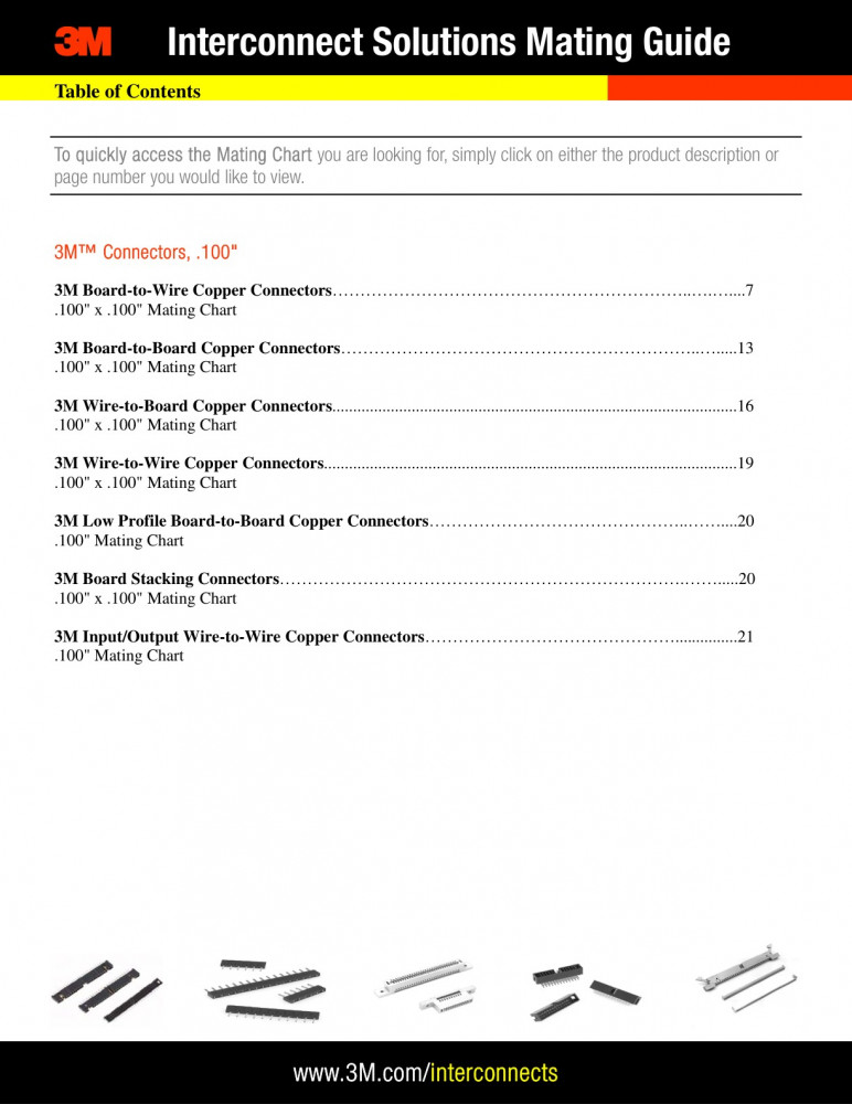 3M P50 mating guide page 3