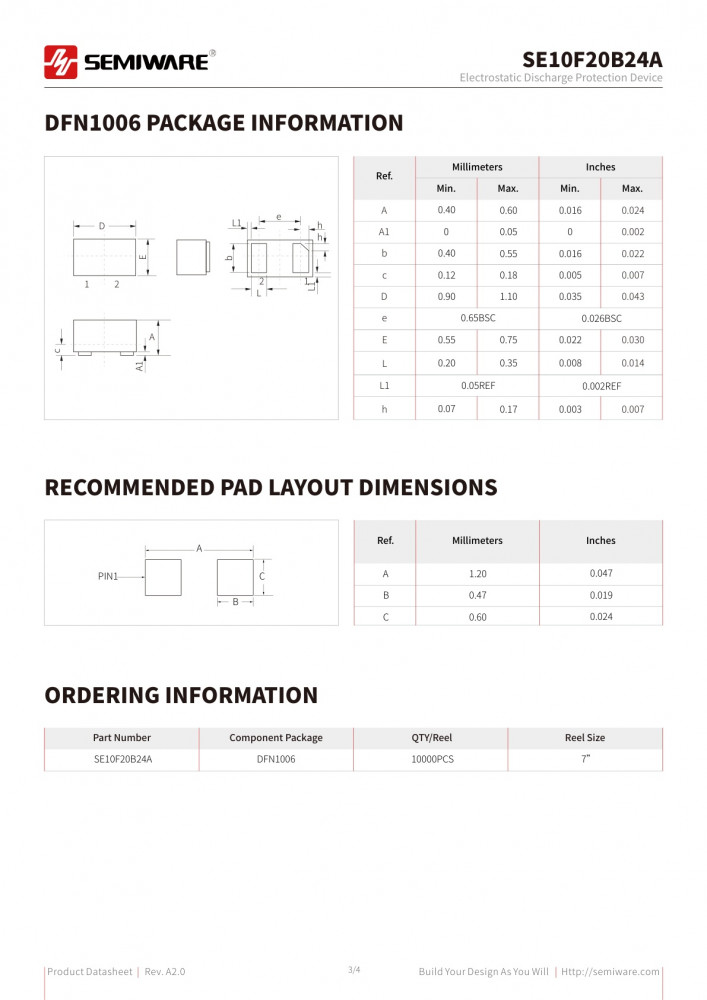 SE10F20B24A technical document page 3